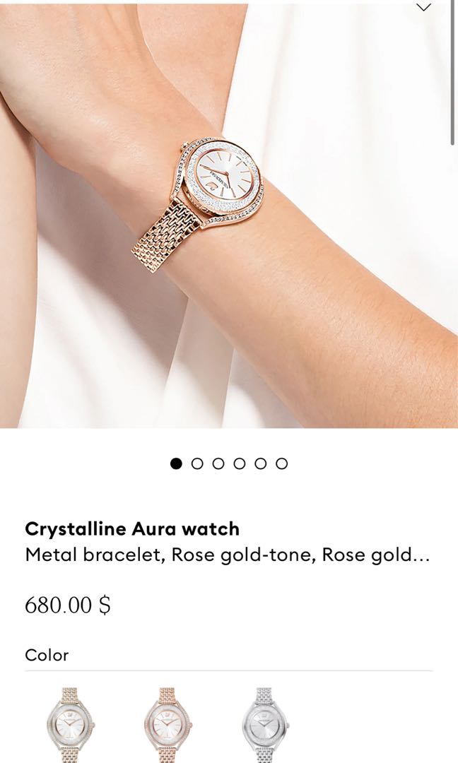 Swarovski watch 5519459, Women's Fashion, Watches & Accessories ...