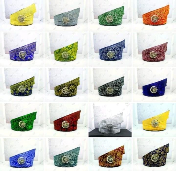 Tanjak Melayu / Tanjak Songket / Malay Tradisional Headgear / Tengkolok ...