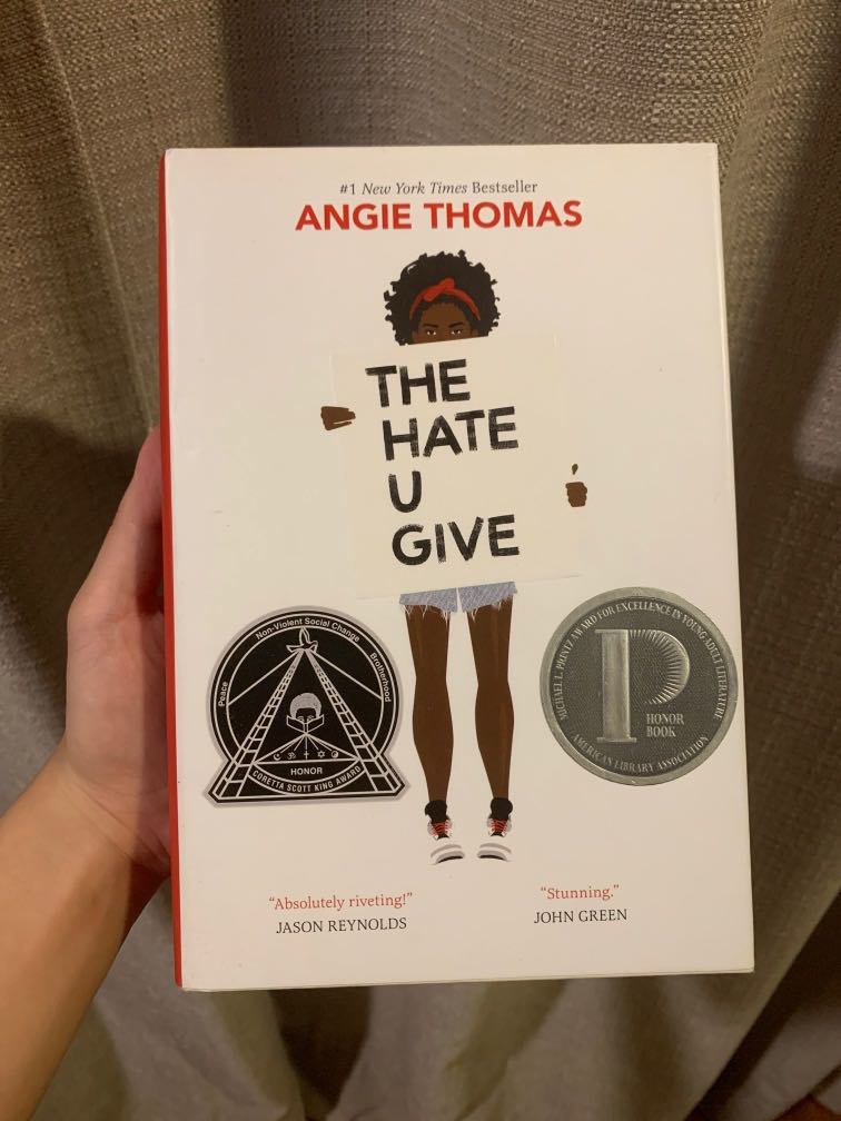 The Hate U Give by Angie Thomas, Hobbies & Toys, Books & Magazines ...