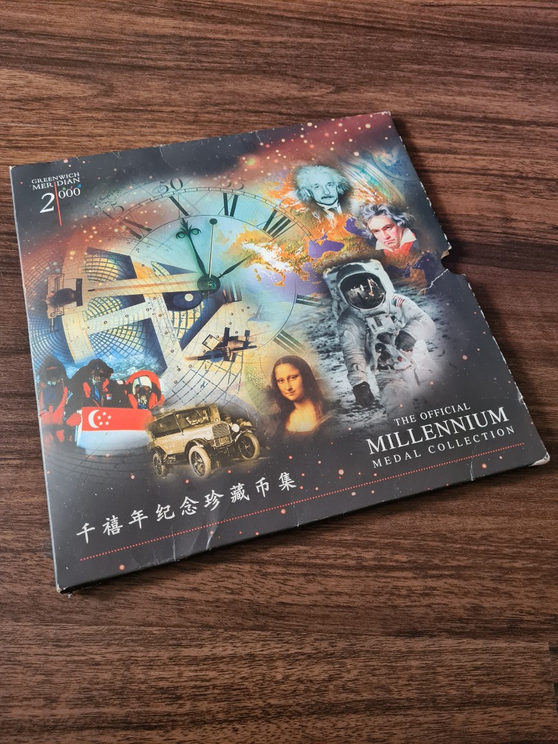 Vintage 1999 - The Official Millennium Medal Collection, Hobbies & Toys ...
