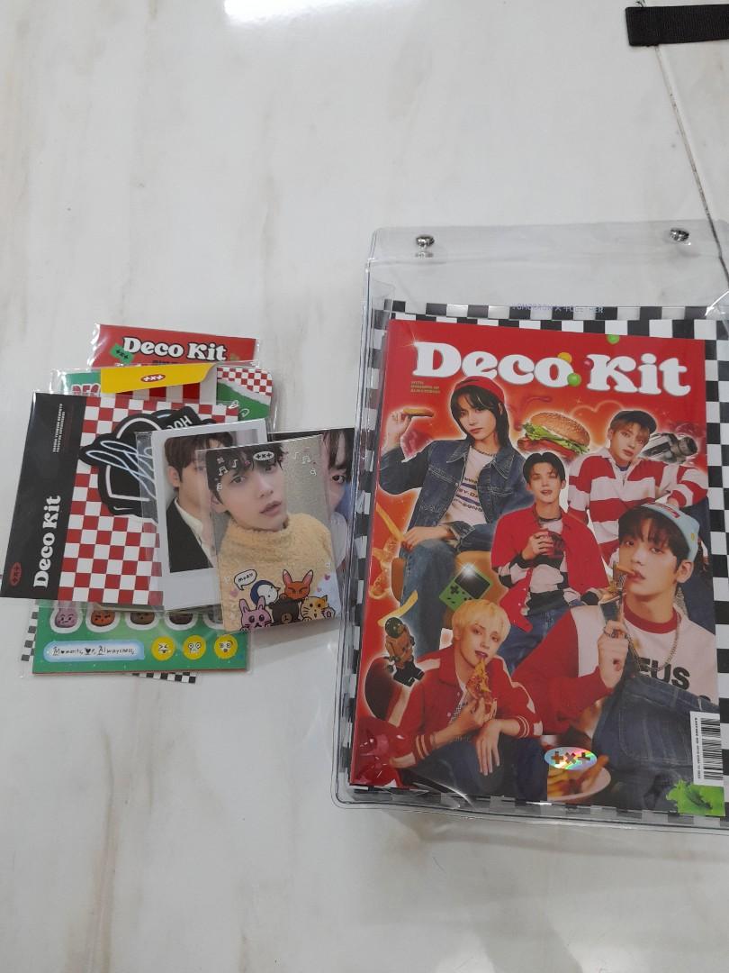 Txt deco kit full set soobin random pc, Hobbies & Toys, Collectibles ...