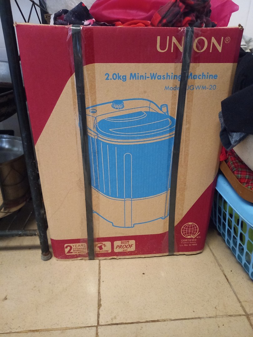 Union Mini washing machine, TV & Home Appliances, Washing Machines and ...