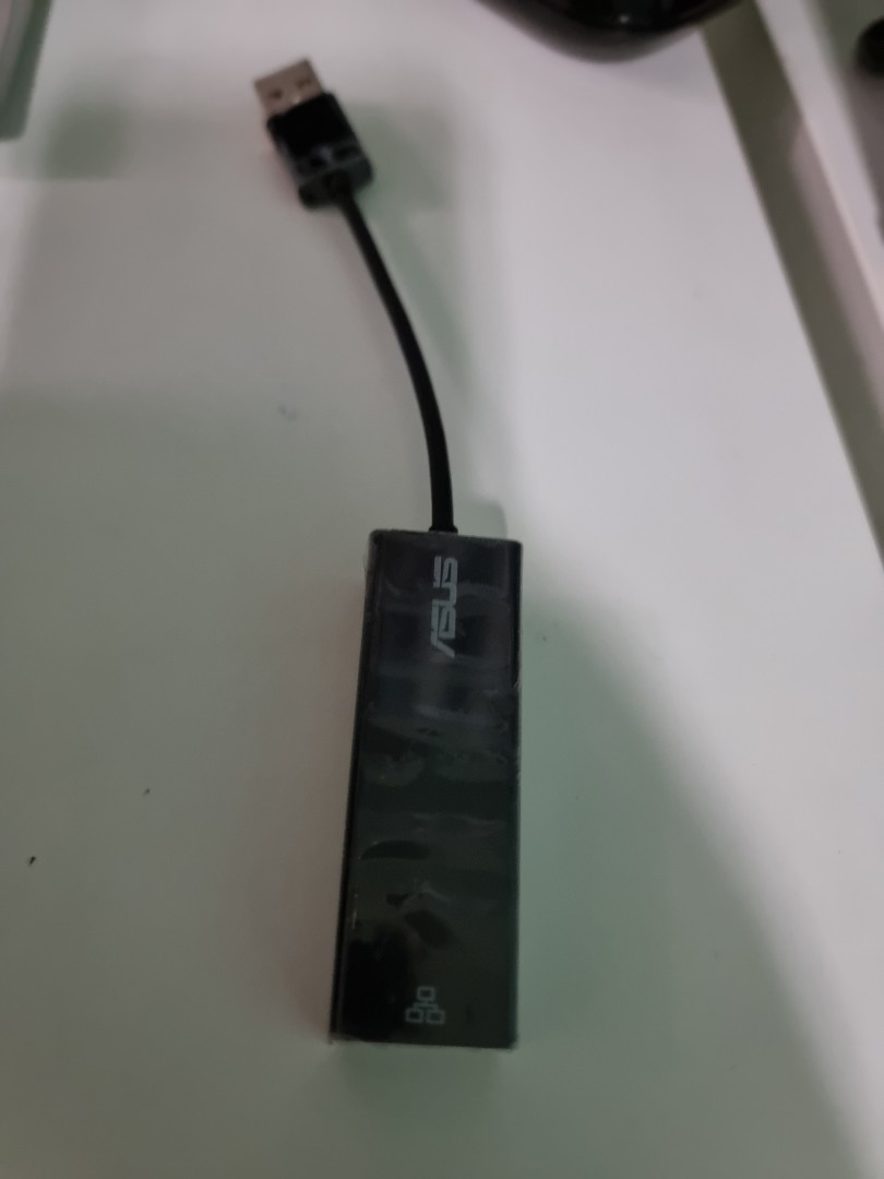 USB to ethernet LAN socket adaptor from ASUS, Computers & Tech, Parts ...