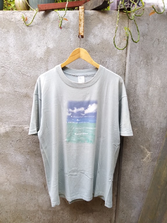 Vintage 90s A Natural Resource Manpower Tee, Men's Fashion, Tops & Sets ...
