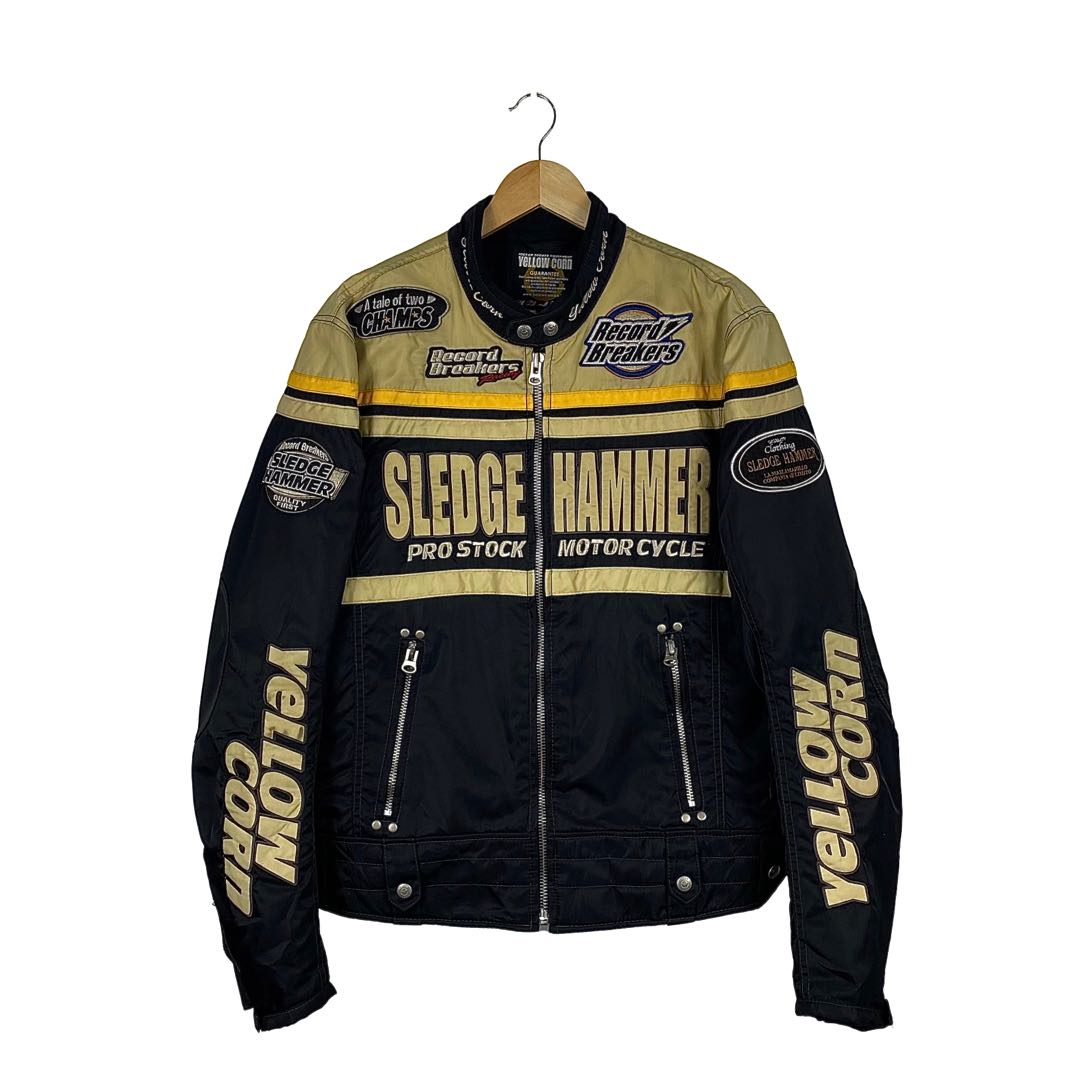 Yellow Corn Sledge Hammer Racing Jacket, Men's Fashion, Coats, Jackets ...