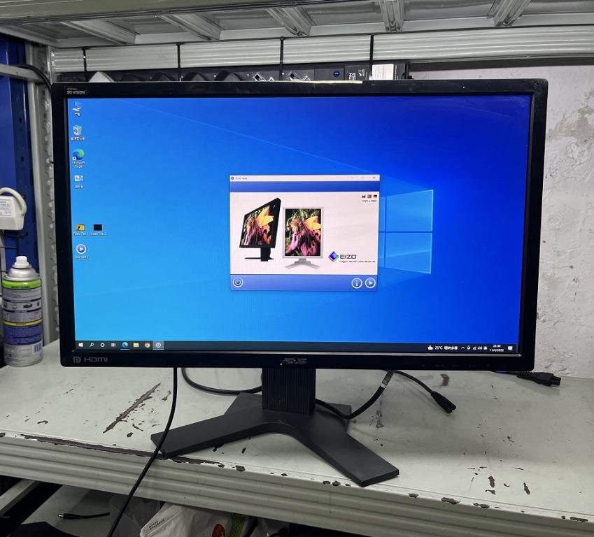 24吋 ASUS VG248QE 3D LEDmon 144Hz 電競顯示器 1ms反應時間 144 VG248 內置喇叭 顯示器 ...