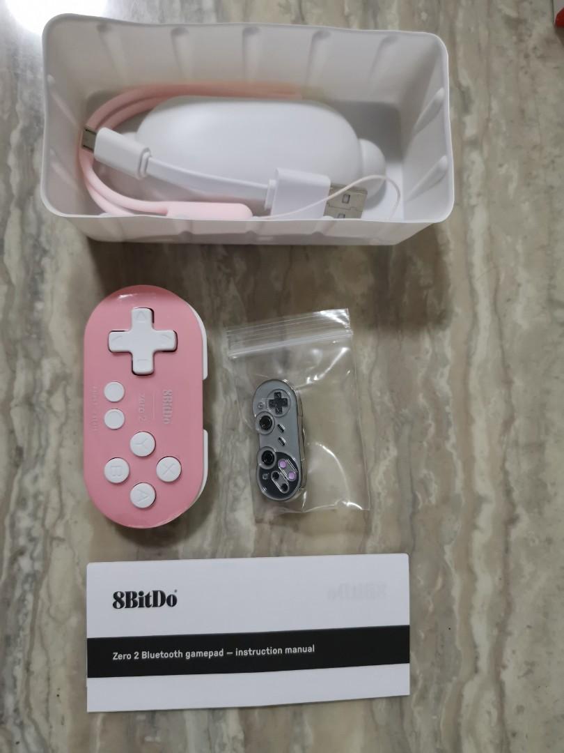8bitdo mini controller - pink, Video Gaming, Gaming Accessories ...