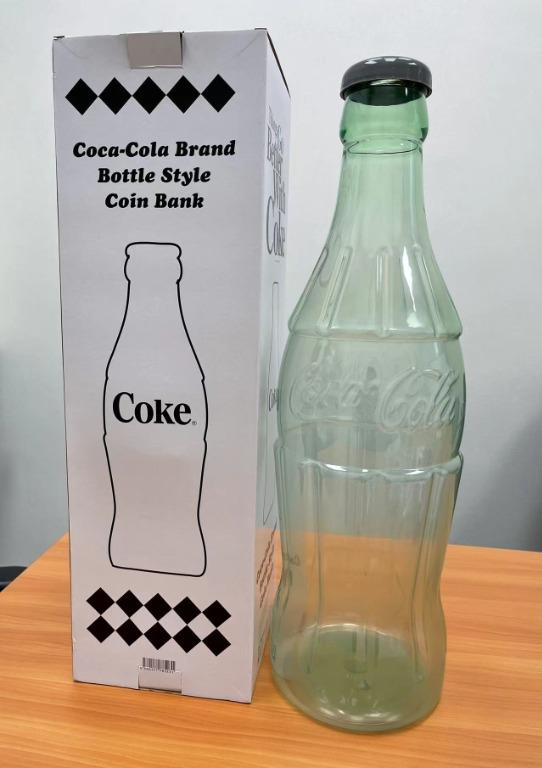 現貨 日本直送 日本版 特大 60cm 可口可樂樽造型 coca cola coin bank 貯金箱 存錢筒 大錢甖, 興趣及遊戲, 收藏品 ...