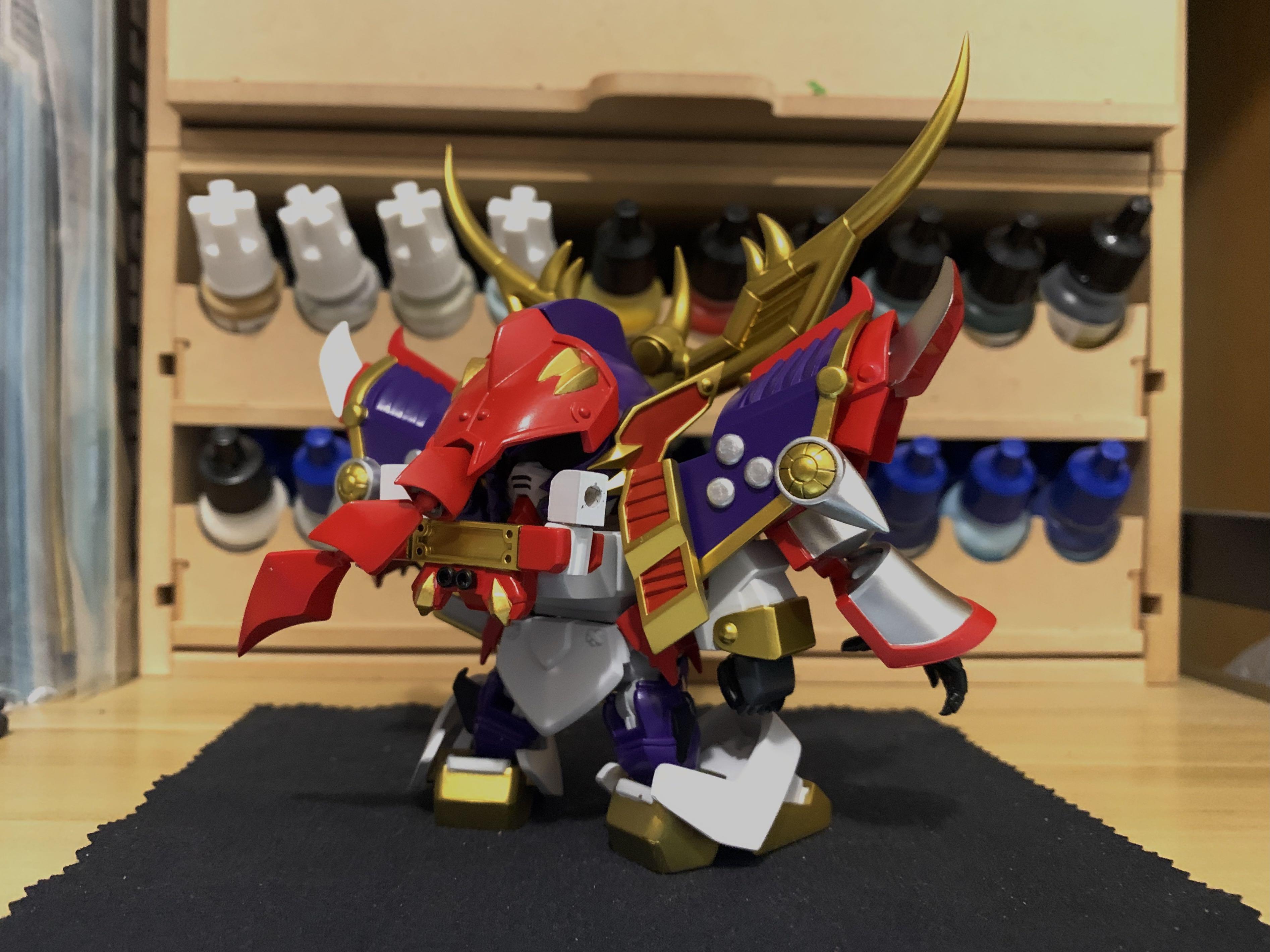 [分享] GK SD 真闇元帥 LBB Ver. #超SD戰國傳 武神輝羅鋼 BB戰士, 興趣及遊戲, 玩具 & 遊戲類 - Carousell