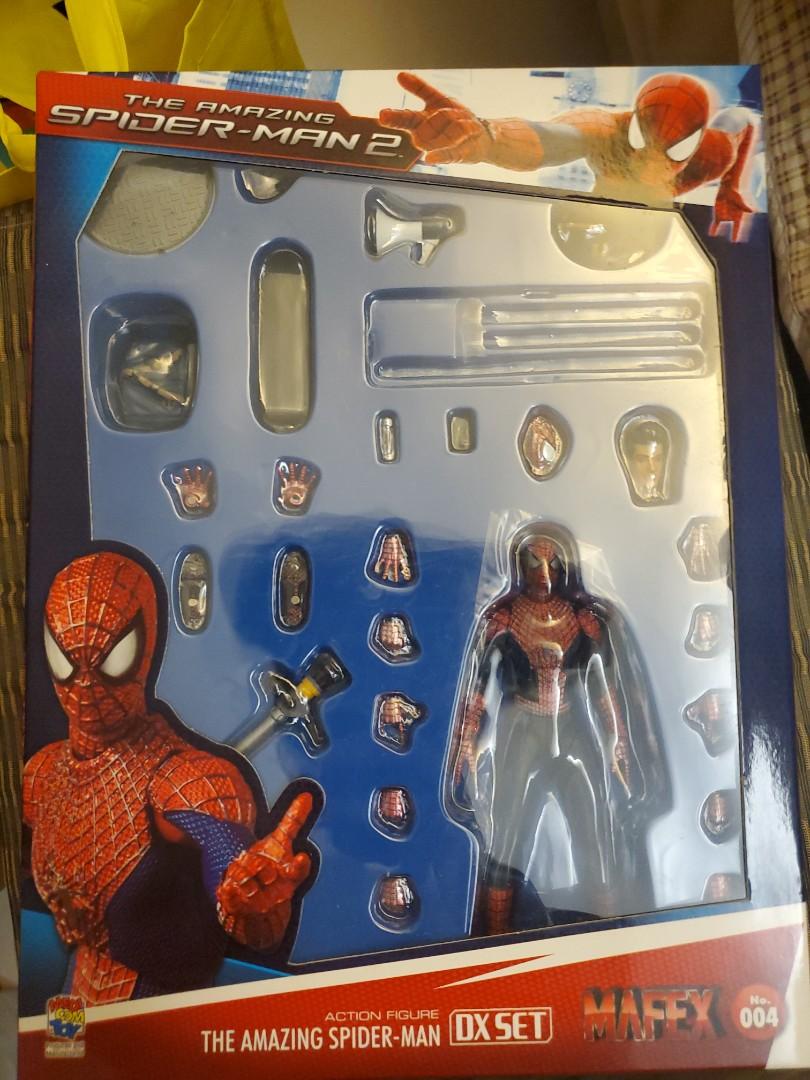 全新 Mafex 004 dx amazing spiderman 2 蜘蛛俠 shf figma marvel medicom, 興趣及遊戲 ...