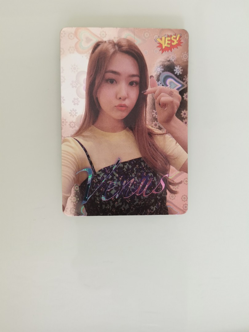 聲夢傳奇 Venus yes card, 興趣及遊戲, 收藏品及紀念品, 韓流 - Carousell