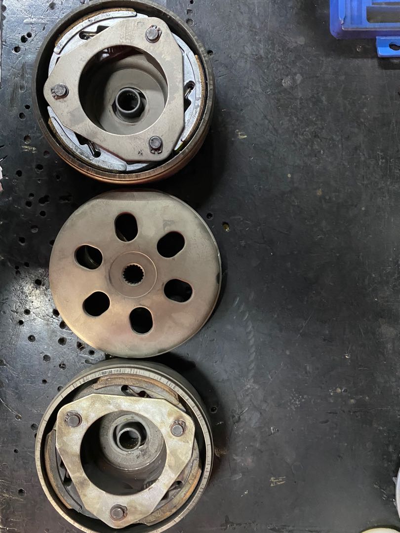 Aerox auto clutch original 3 set, Motorcycles, Motorcycle Accessories ...