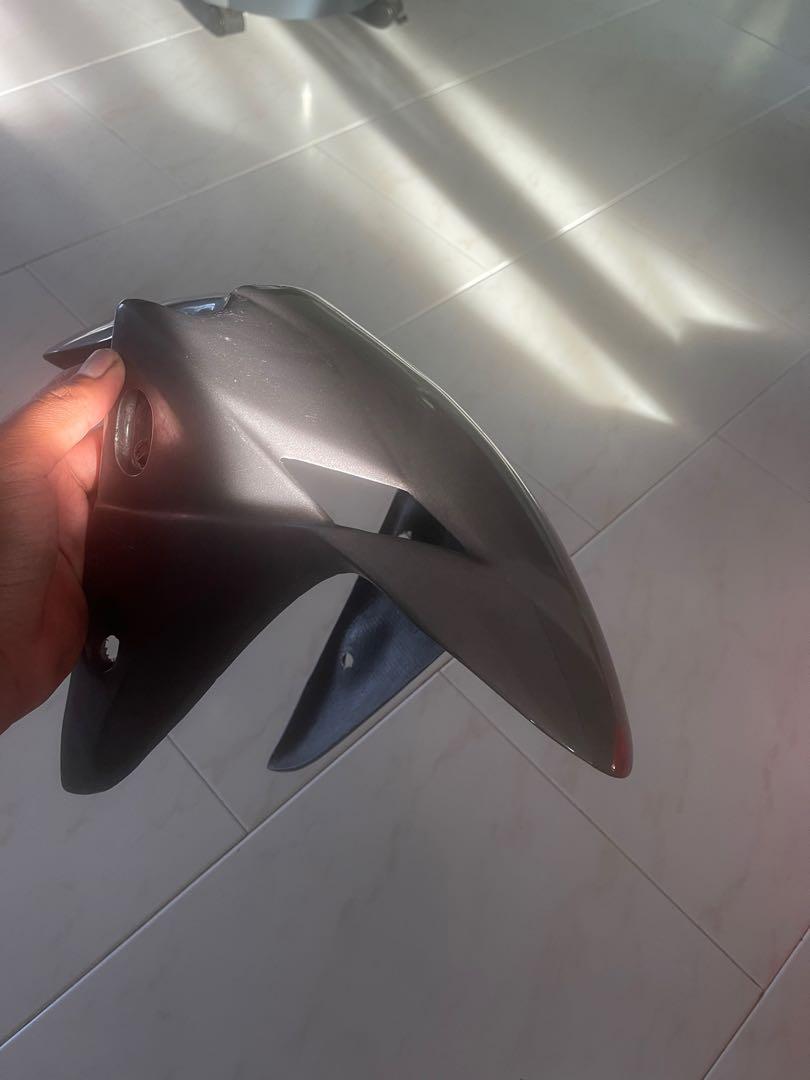 Aerox front fender, Motorcycles, Motorcycle Accessories on Carousell