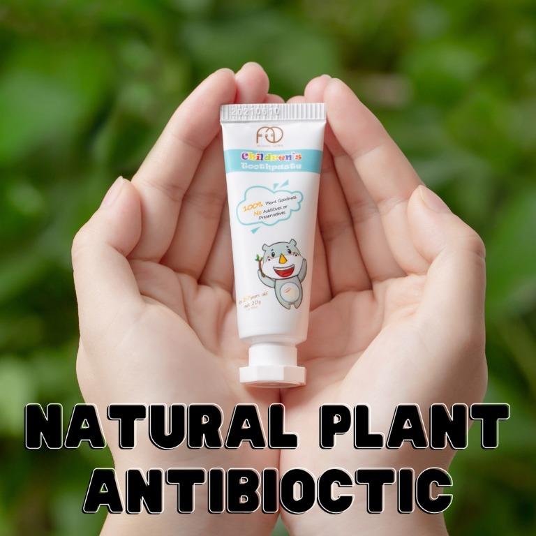 AG Plant-based Toothpaste 20g (children 2-7 years old), 100% Natural ...