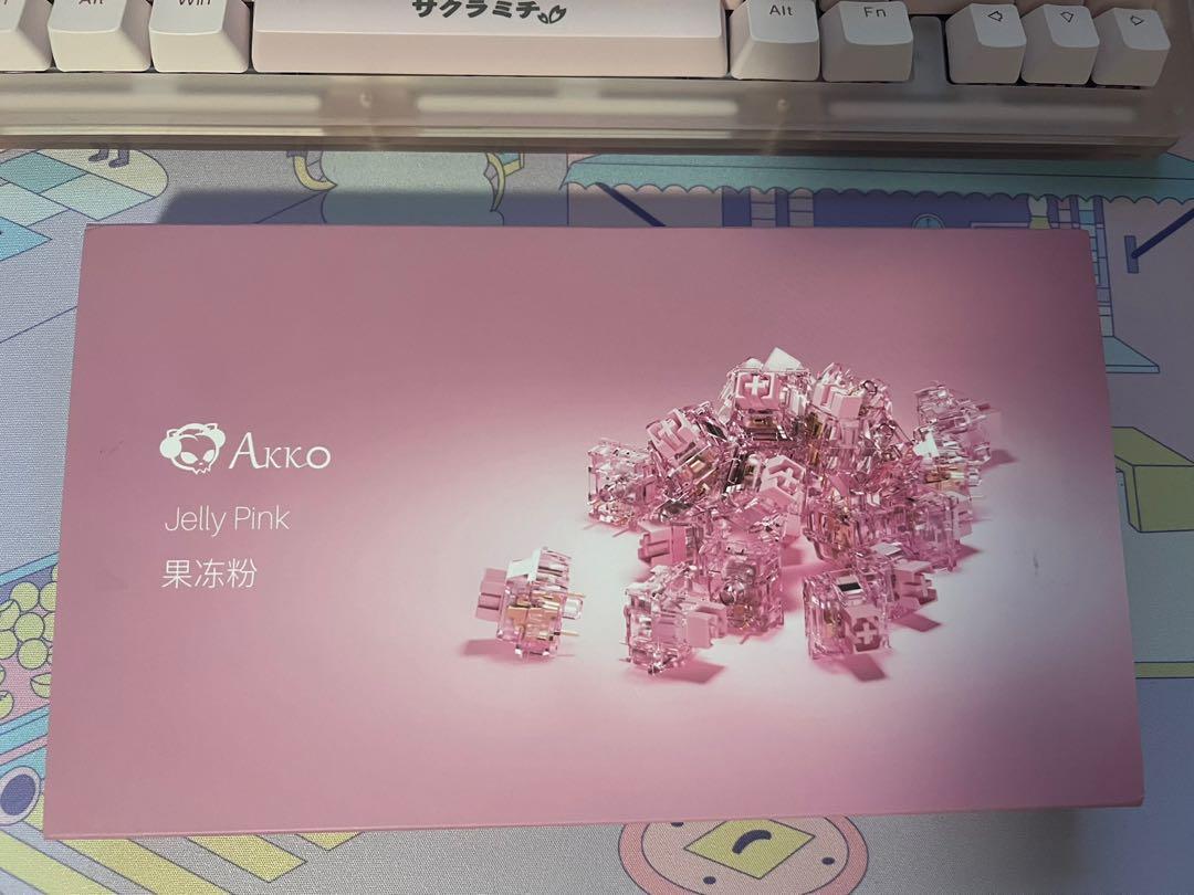 AKKO Jelly Pink Switches, Computers & Tech, Parts & Accessories ...