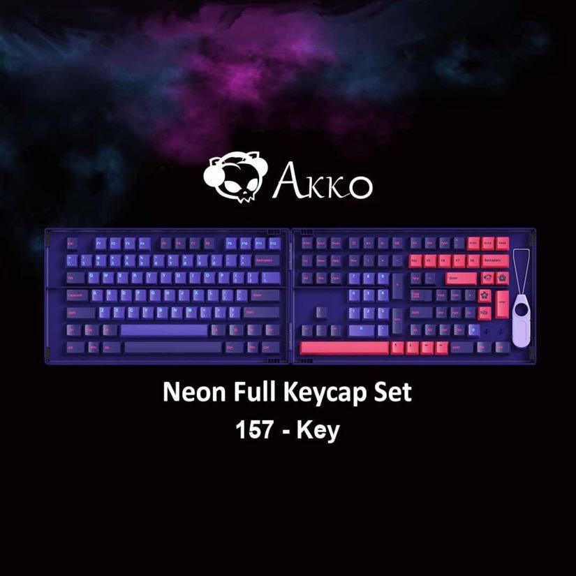 AKKO Keycap Set (full keycap set), Computers & Tech, Parts ...