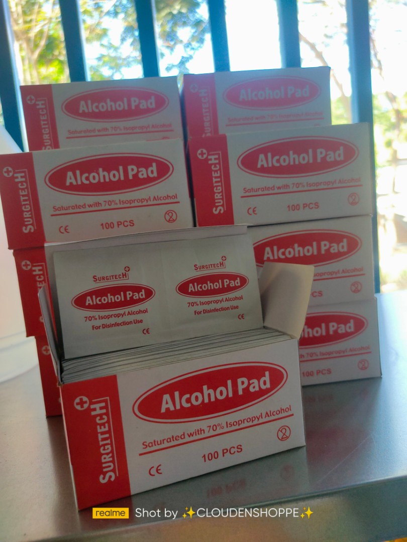 Alcohol Pad Box, Beauty & Personal Care, Sanitizers & Disinfectants on ...