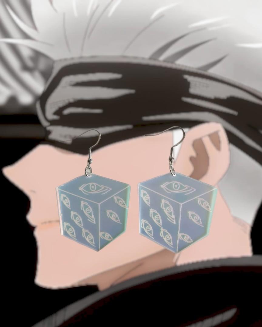 Jujutsu Kaisen JJK earrings anime gojo satoru sukuna finger yuji ...