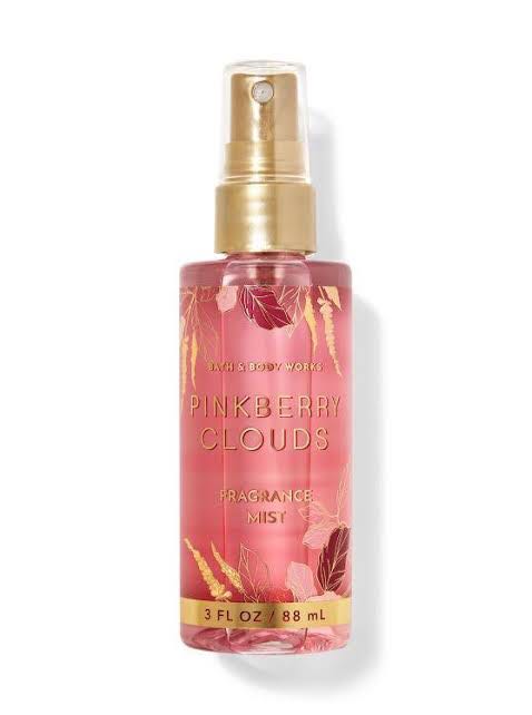 Bath and Body Works Pinkberry Clouds Fragrance Mist 88ml, Beauty ...