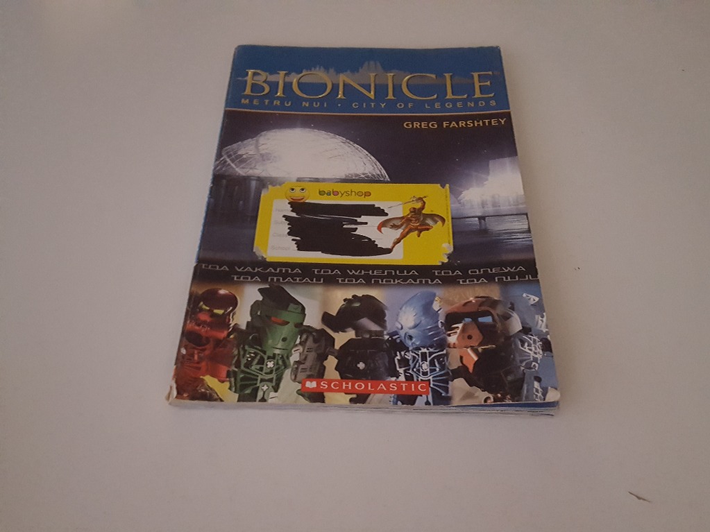 Bionicle book, Hobbies & Toys, Books & Magazines, Children's Books on ...