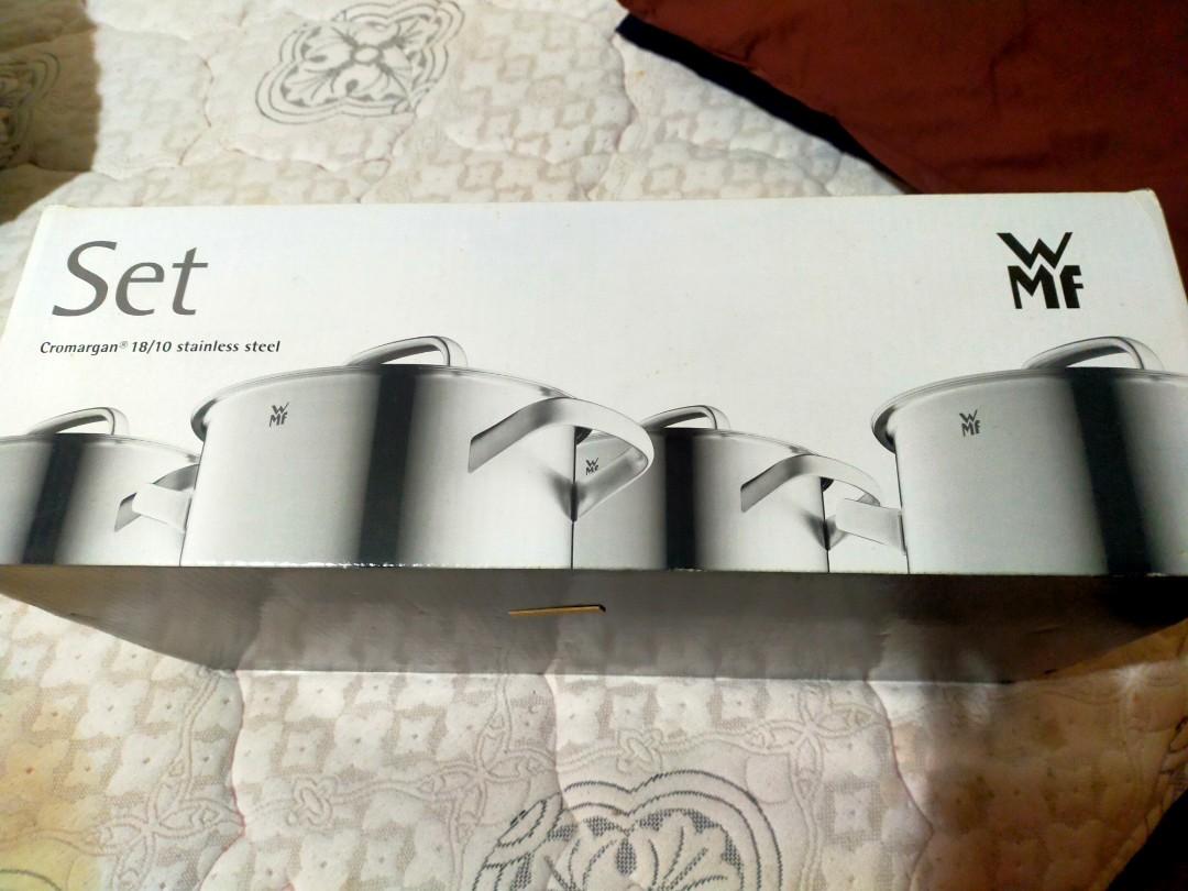 BNIB WMF Diadem plus cookware (set of 3), Furniture & Home Living ...