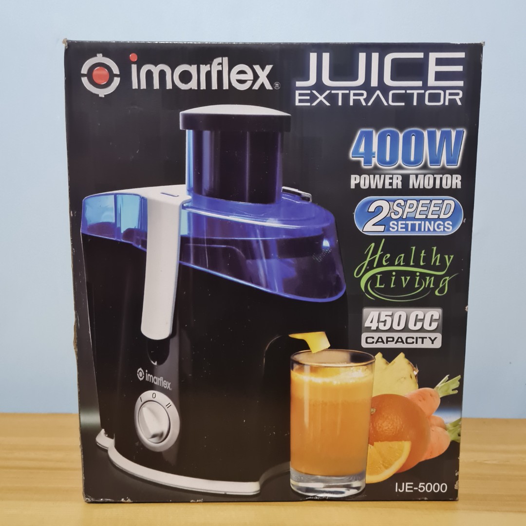 Brandnew IMARFLEX Juice Extractor IJE-5000, TV & Home Appliances ...
