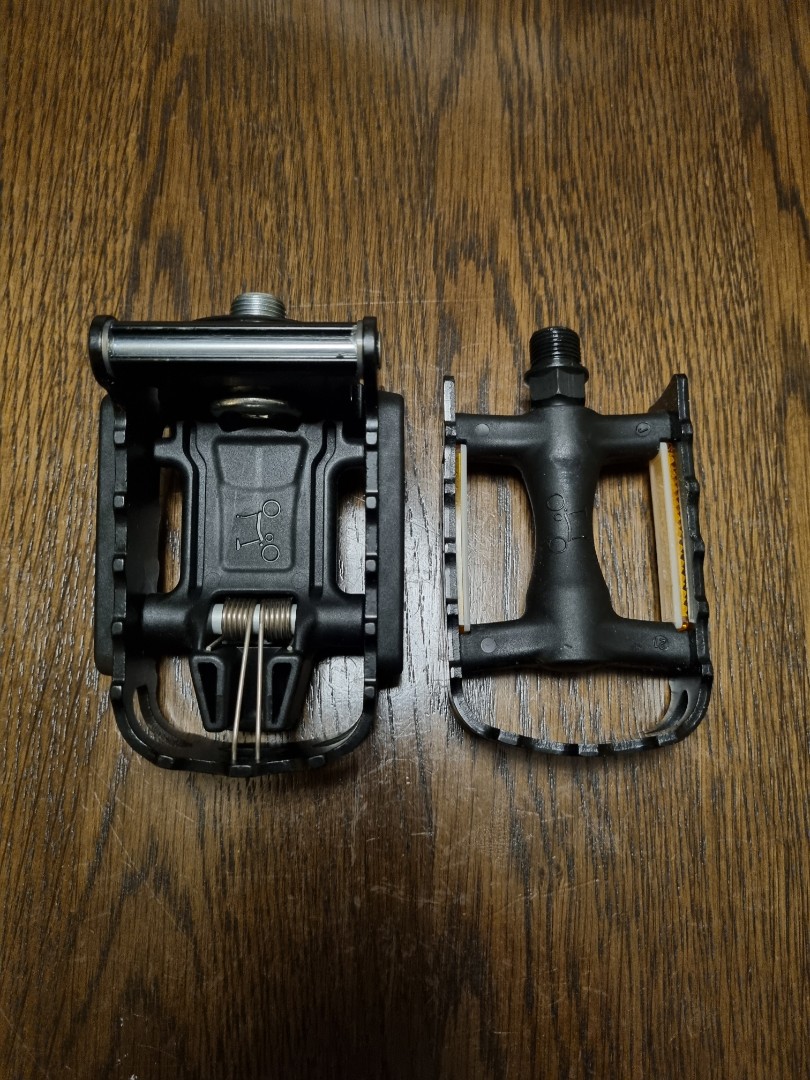 BROMPTON pedals (black edition), Sports Equipment, Bicycles & Parts ...