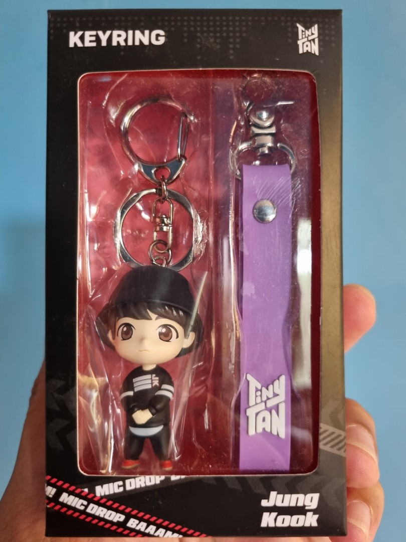 BTS V AND JUNGKOOK KEYRING TINYTAN, Hobbies & Toys, Toys & Games on ...