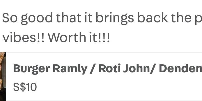 Burger Ramly / Dendeng /Roti John / Tahu Begedil, Food & Drinks, Local ...