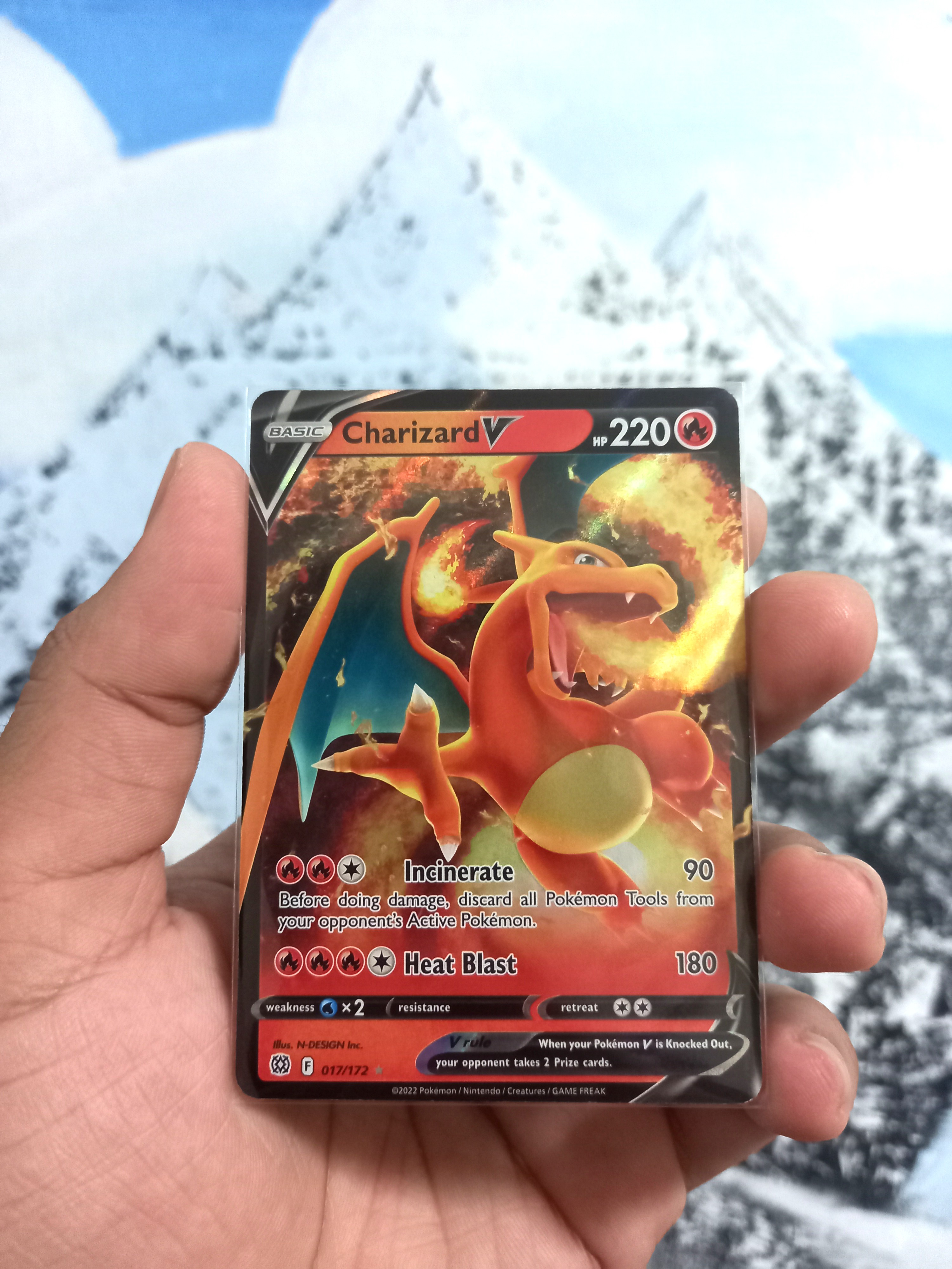 Charizard V Brilliant Stars Pokemon TCG, Hobbies & Toys, Toys & Games ...