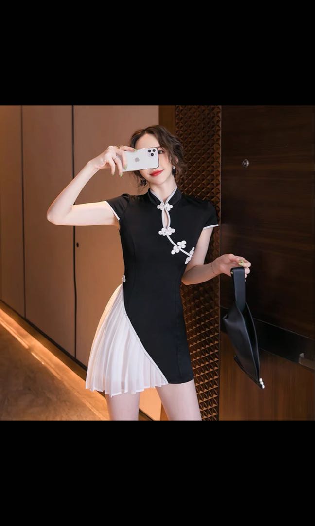 Cheongsam set, Women's Fashion, Dresses & Sets, Dresses on Carousell