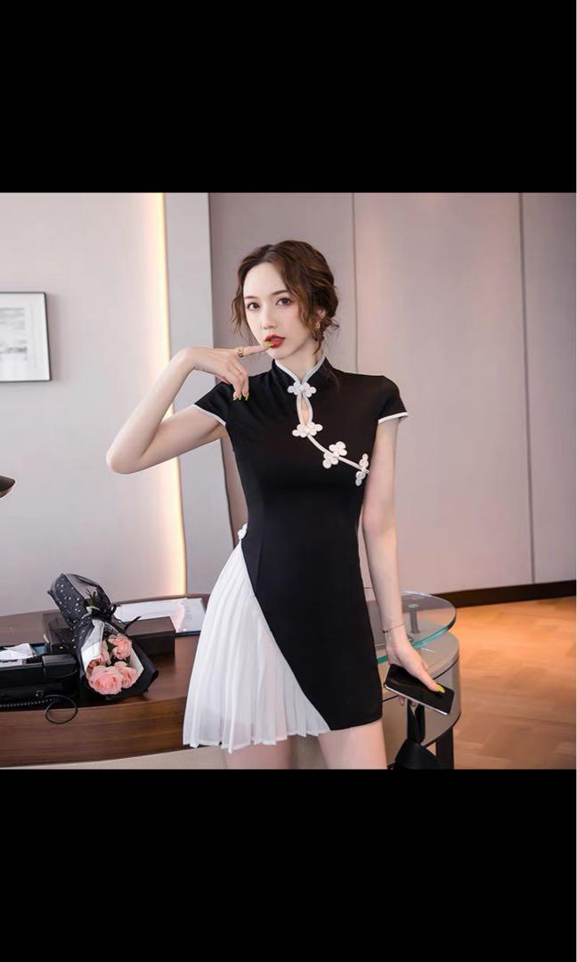 Cheongsam set, Women's Fashion, Dresses & Sets, Dresses on Carousell