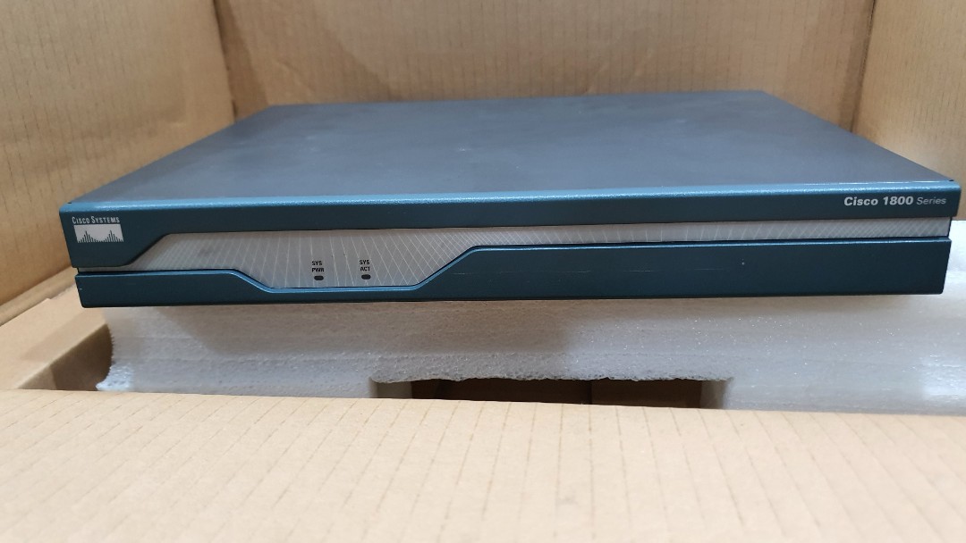 Cisco 1841 router Integrated Services Router, Computers & Tech, Parts ...