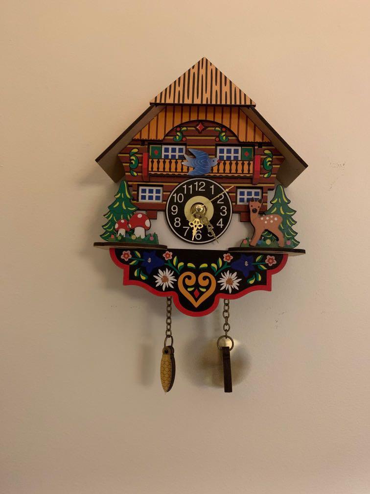 Classic Cuckoo Clock, Furniture & Home Living, Home Decor, Clocks on ...