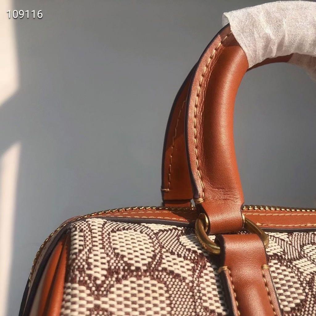 Coach Ruby Satchel 25 in Signature Textile Jacquard, Women's Fashion ...