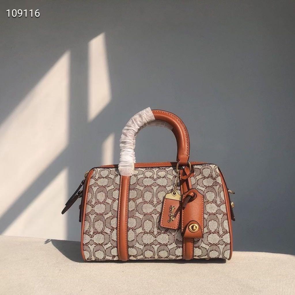 Coach Ruby Satchel 25 in Signature Textile Jacquard, Women's Fashion ...