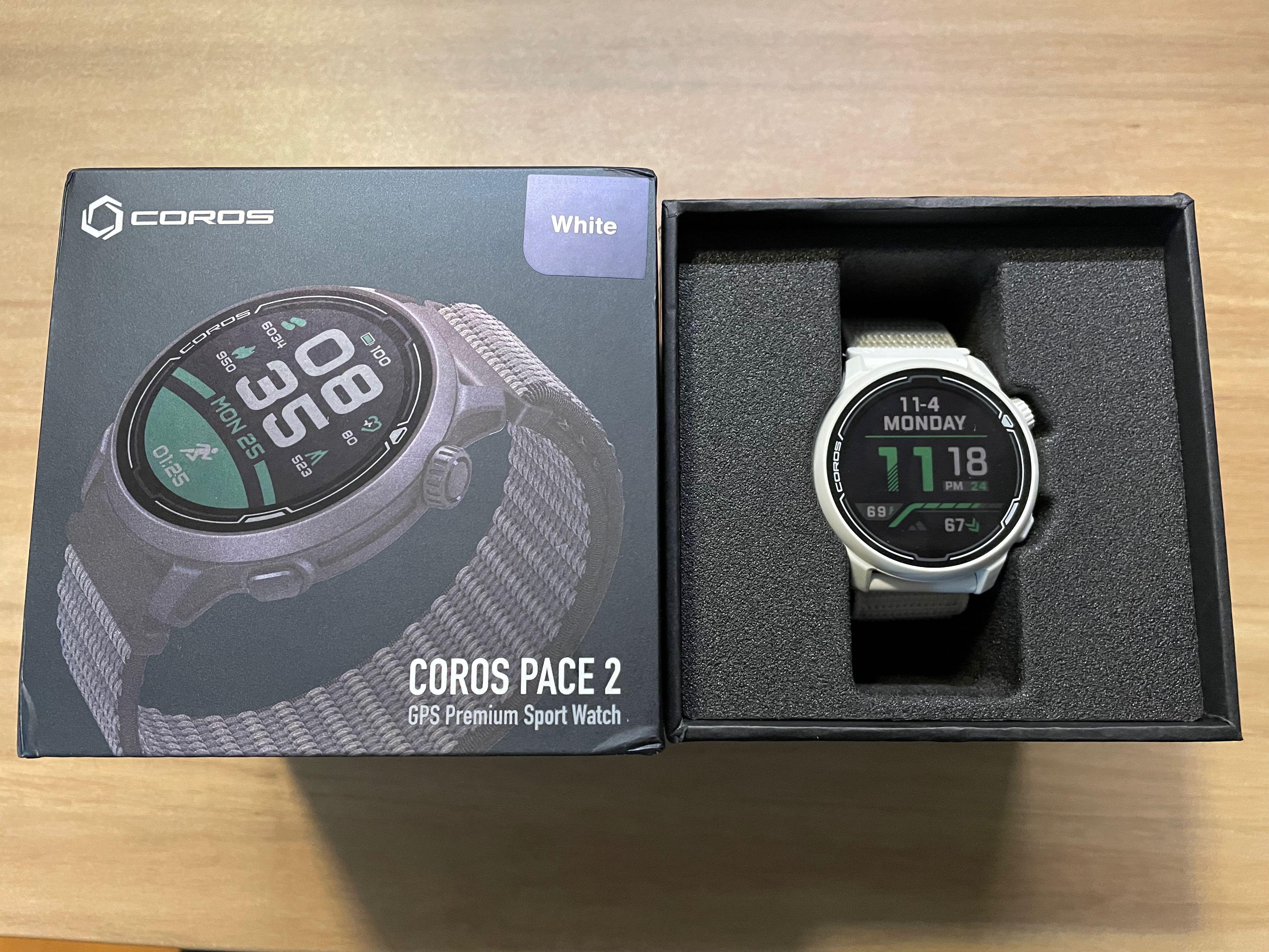 COROS Pace2 White Nylon, Mobile Phones & Gadgets, Wearables & Smart Watches on Carousell