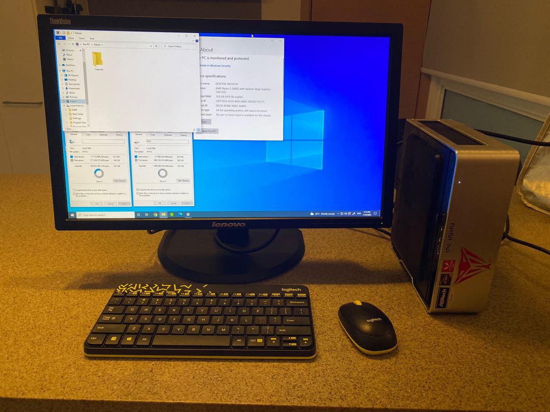 Custom Built PC & Monitor/Keyboard, Computers & Tech, Desktops on Carousell