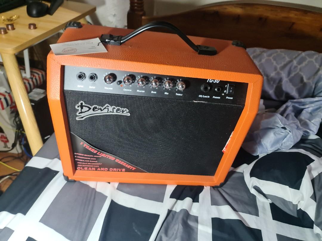 Guitar amplifier Deviser TG-30 30 watts, Audio, Soundbars, Speakers ...
