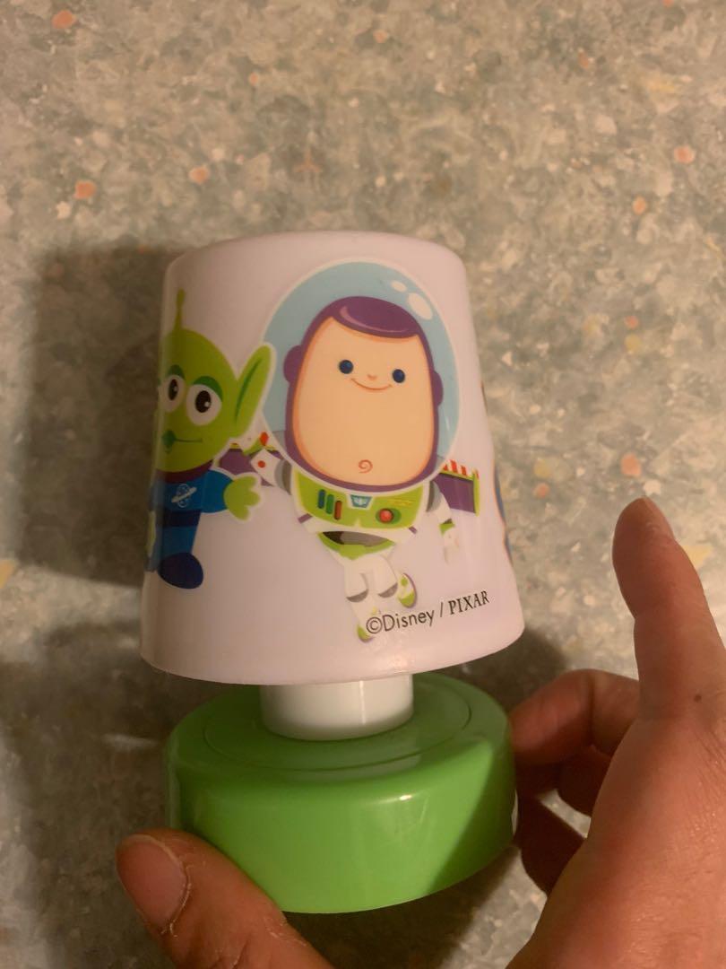 Disney Toy Story night light with colour change 迪士尼反斗奇兵可變光燈, 興趣及遊戲, 玩具 ...
