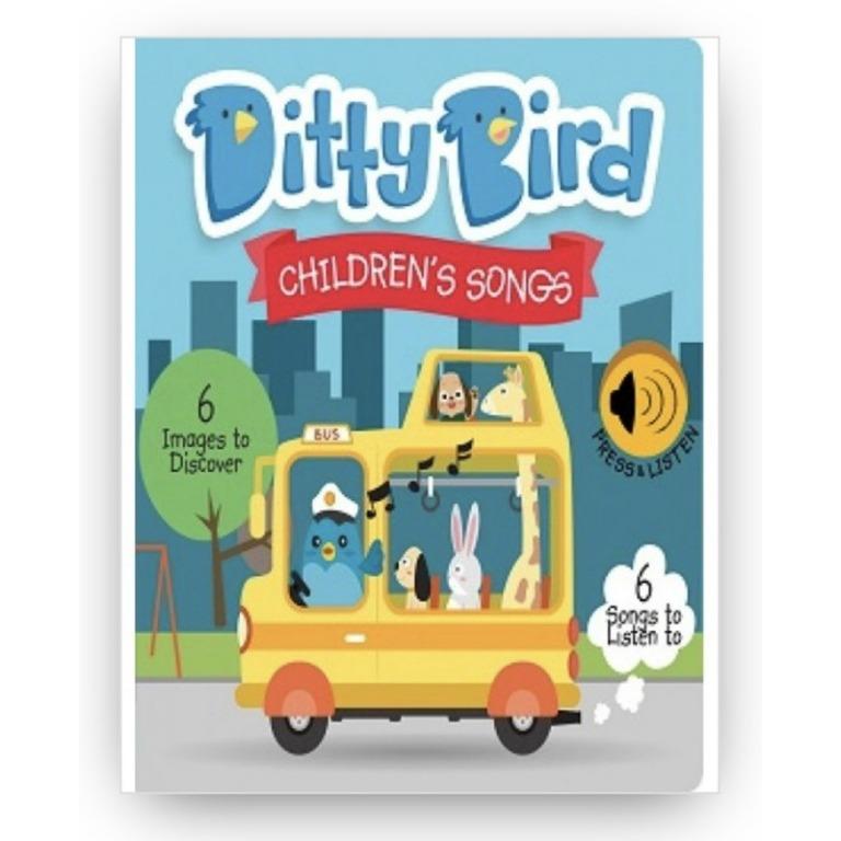 Ditty Bird Sound Book Children Board Book HZ1045, Hobbies & Toys, Books ...