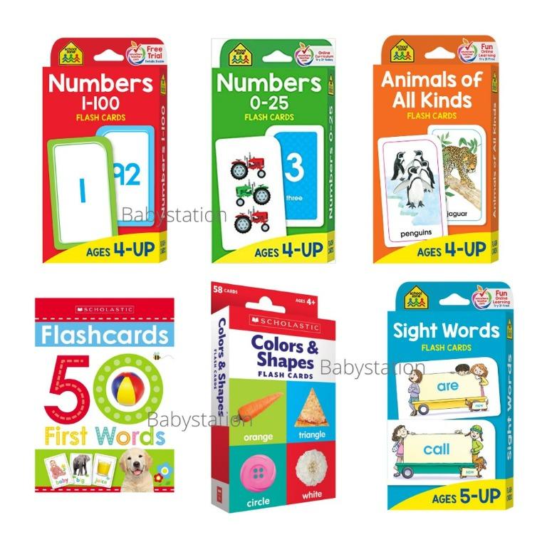 First 100 Board Book Box Set (3 Books) HZ1049, Hobbies & Toys, Books ...