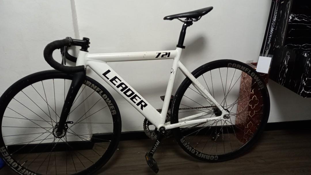 Fixie bike LEADER 721, Sports Equipment, Bicycles & Parts, Bicycles on ...
