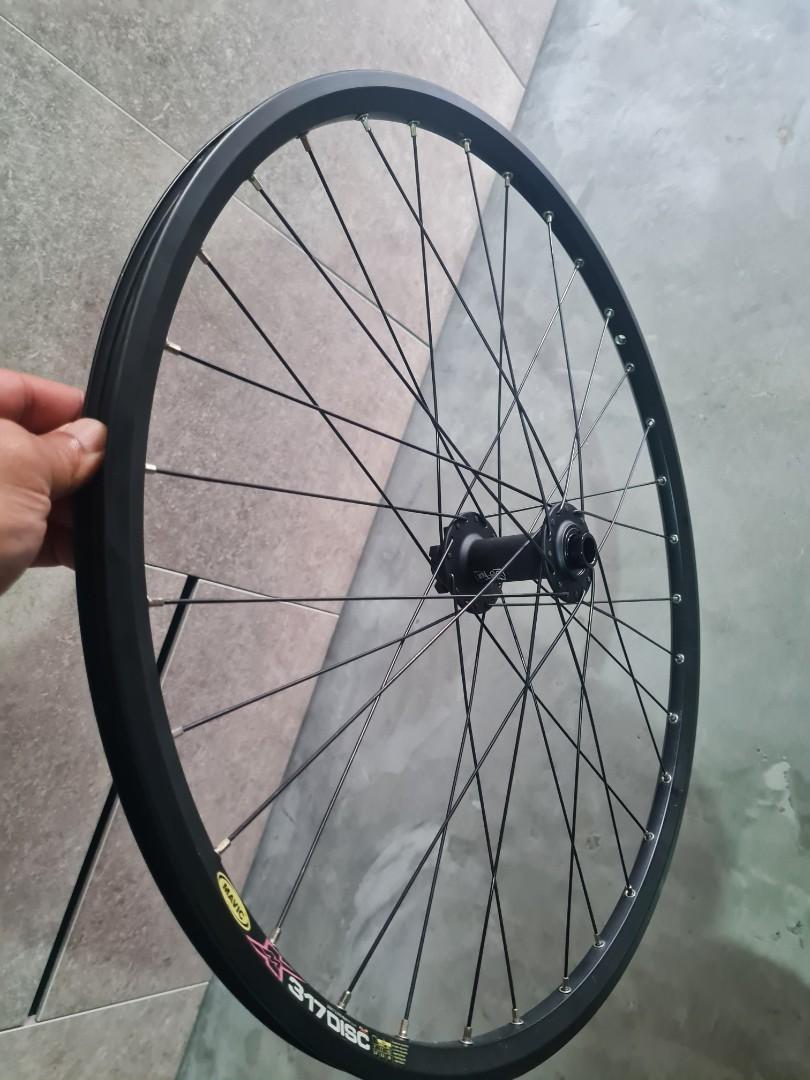 front only 26 inch mavic 317 rim with NS Bikes Rotary Front 32H Disc ...