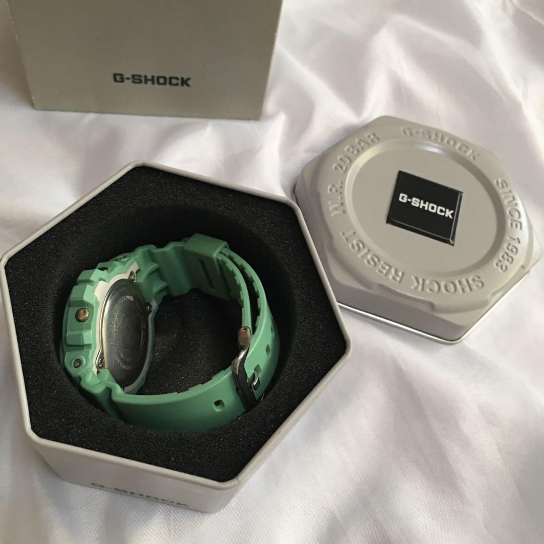 G-Shock Casio Mint Green Watch, Women's Fashion, Watches & Accessories ...