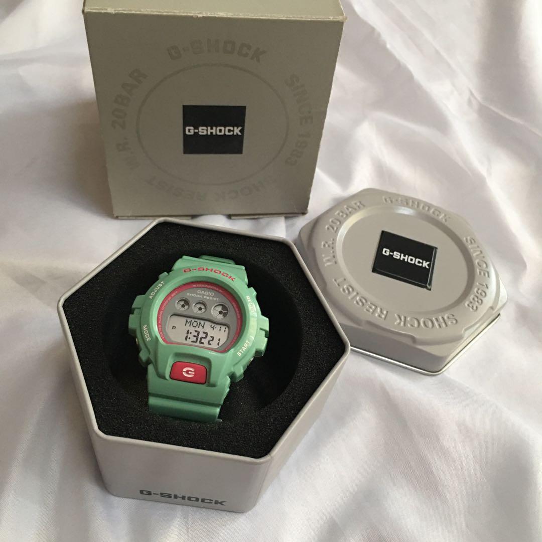 G-Shock Casio Mint Green Watch, Women's Fashion, Watches & Accessories ...