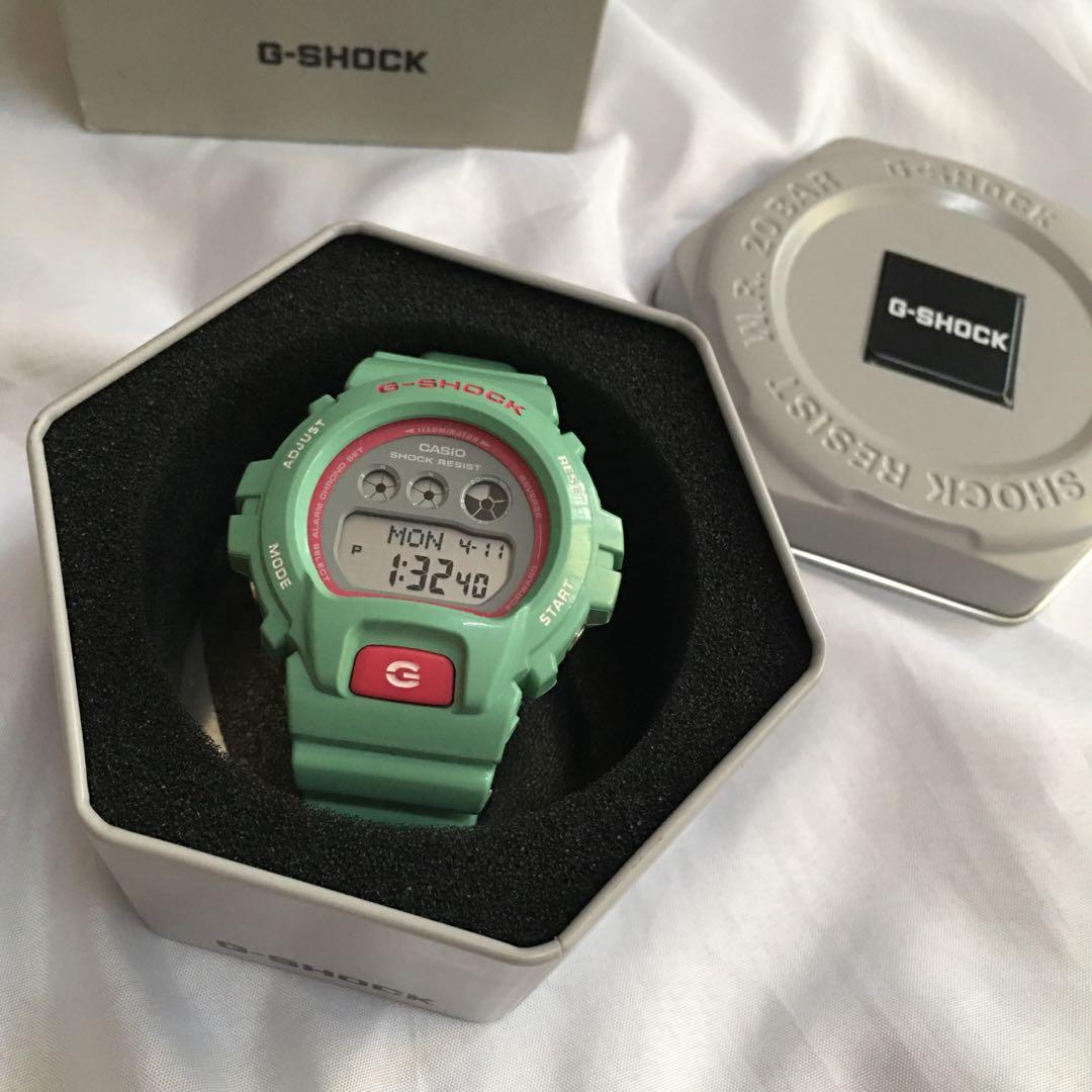 G-Shock Casio Mint Green Watch, Women's Fashion, Watches & Accessories ...