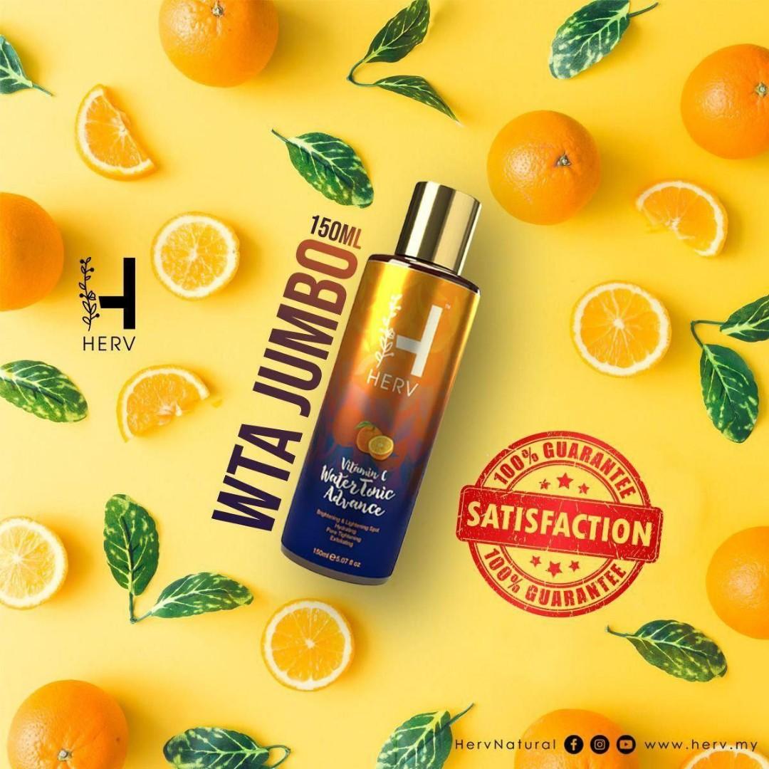 HERV water tonic advanced, Beauty & Personal Care, Face, Face Care on ...