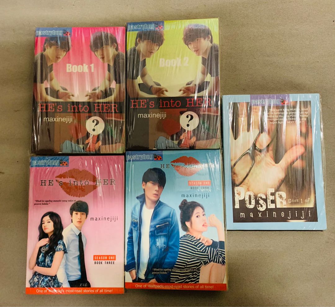 He's Into Her Season 1 Book 1-4 & Poser book 1 by Maxinejiji, Hobbies ...