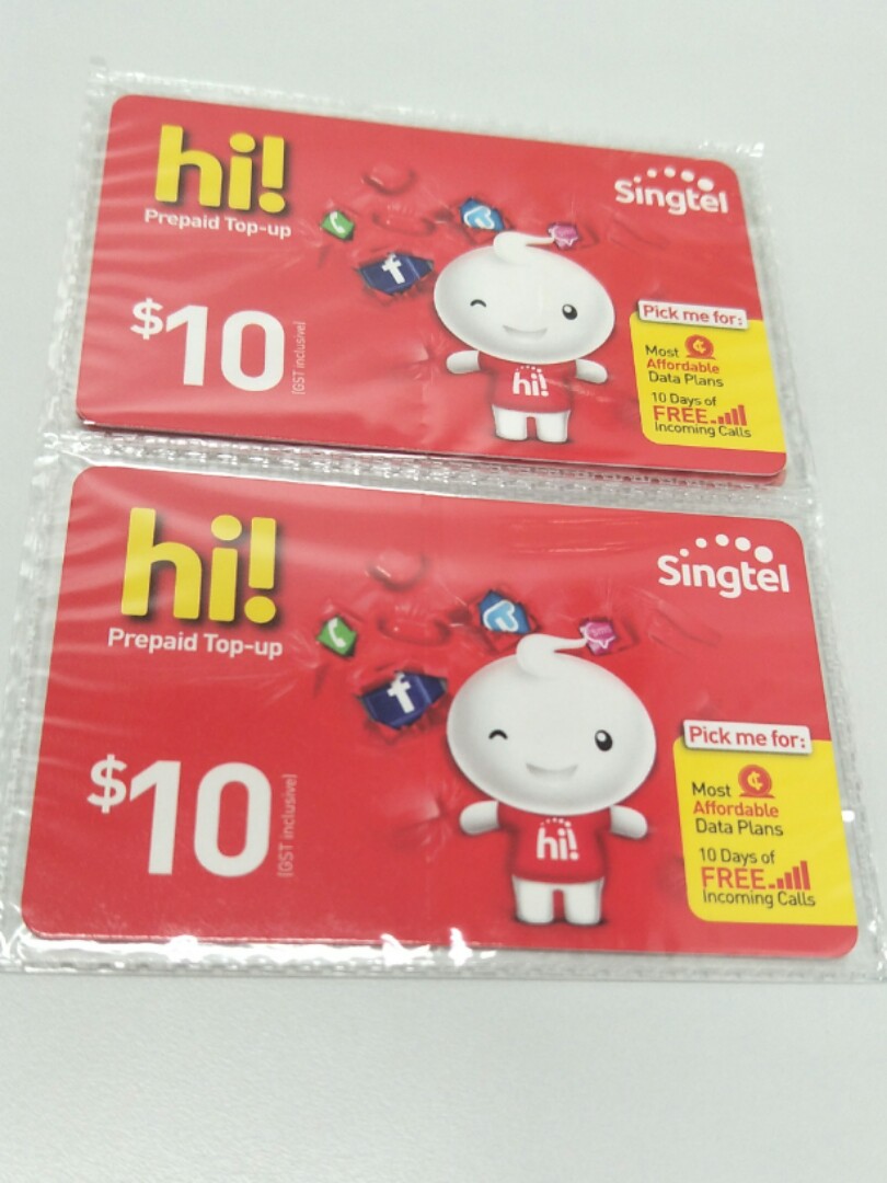 Hi! Prepaid Top-up card $10, Mobile Phones & Gadgets, Other Gadgets on ...
